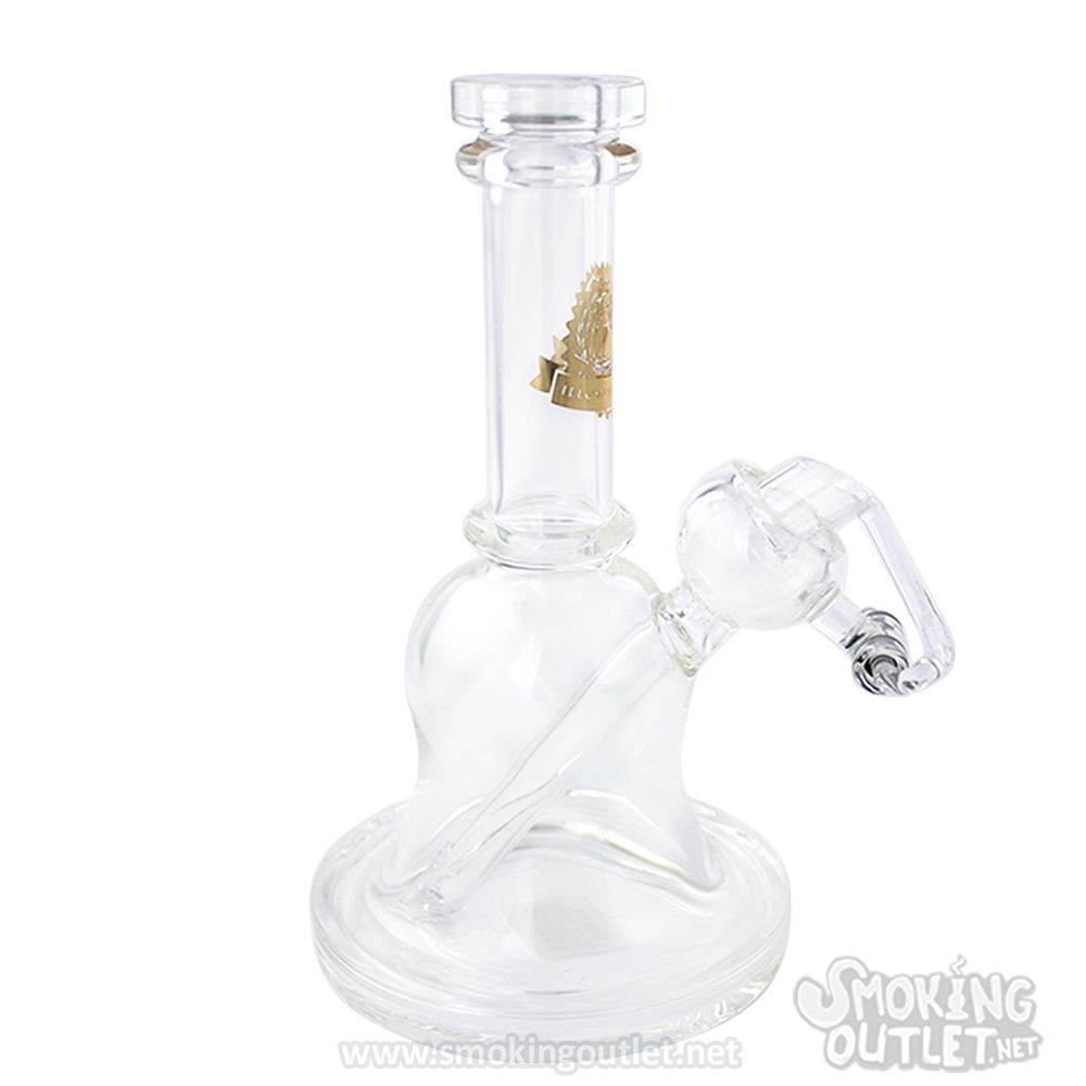 Clear "Liberty Bell" with Swing Bucket Dab Rig by Illuminati Glass ...