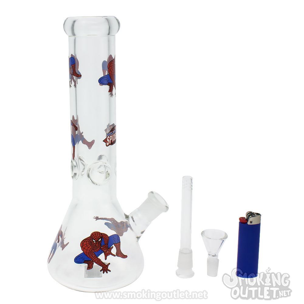 Ultimate Spiderman Beaker Bong | Smoking Outlet