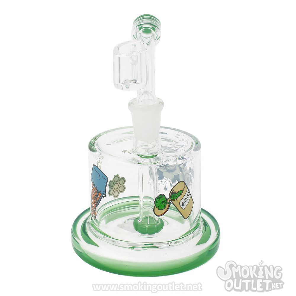 Mini Tiki Torch Dab Rig | Smoking Outlet