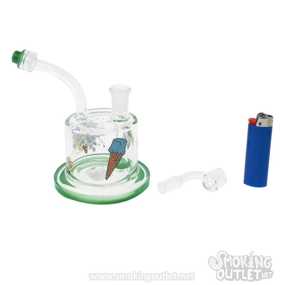 Mini Tiki Torch Dab Rig | Smoking Outlet