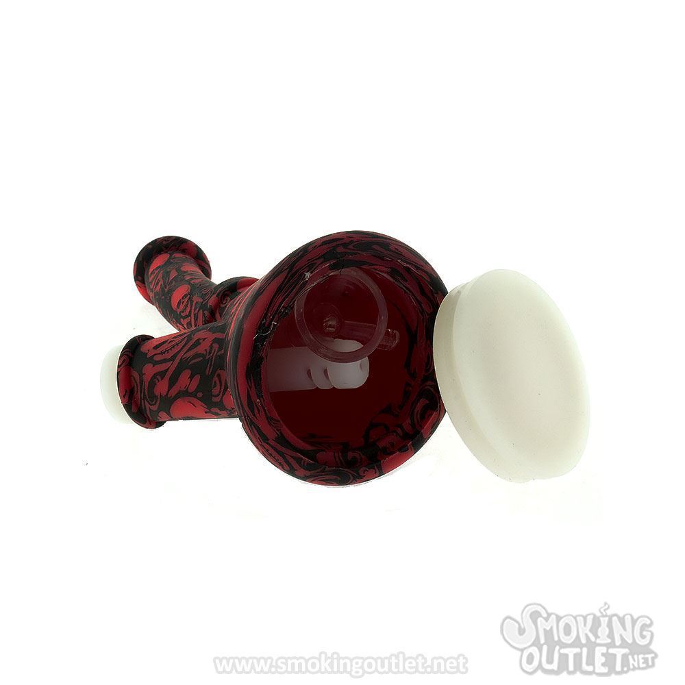 Skull Zone Mini Silicone Water Pipe | Smoking Outlet