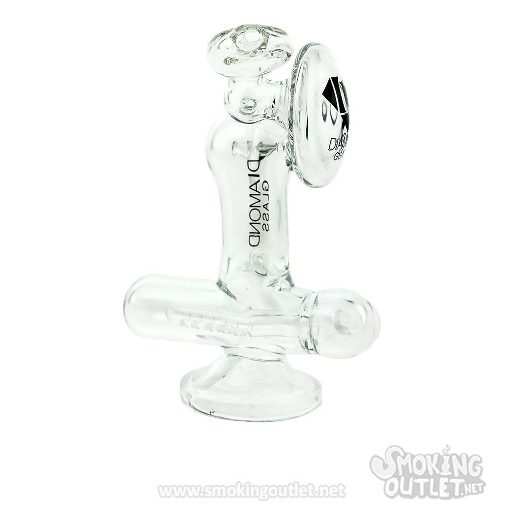 Glass House Dab Rig by Diamond Glass | Smoking Outlet