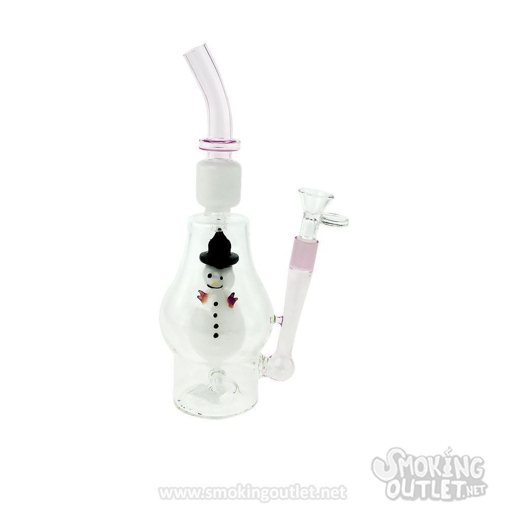 Spinning Snowman Water Pipe | Smoking Outlet