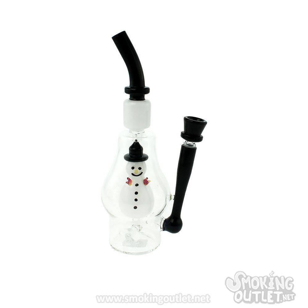 Spinning Snowman Water Pipe | Smoking Outlet