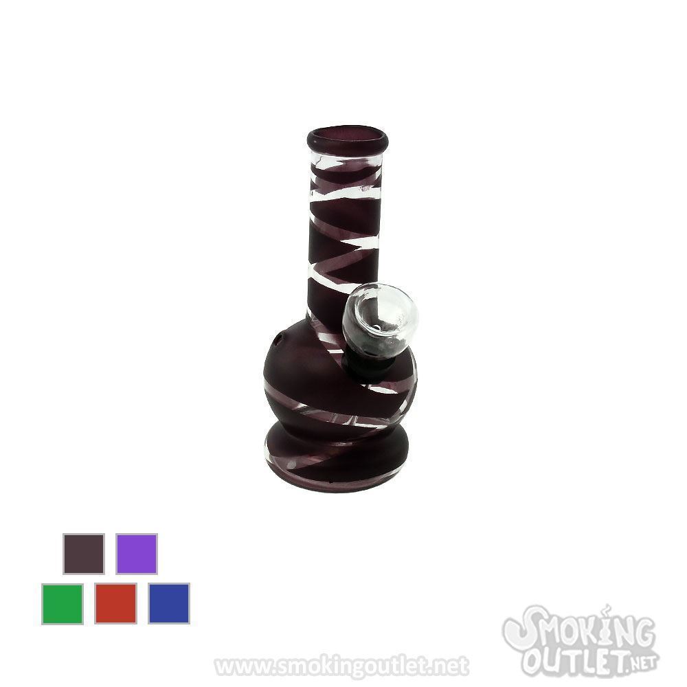 Micro Color Swirl Pocket Bong | Smoking Outlet