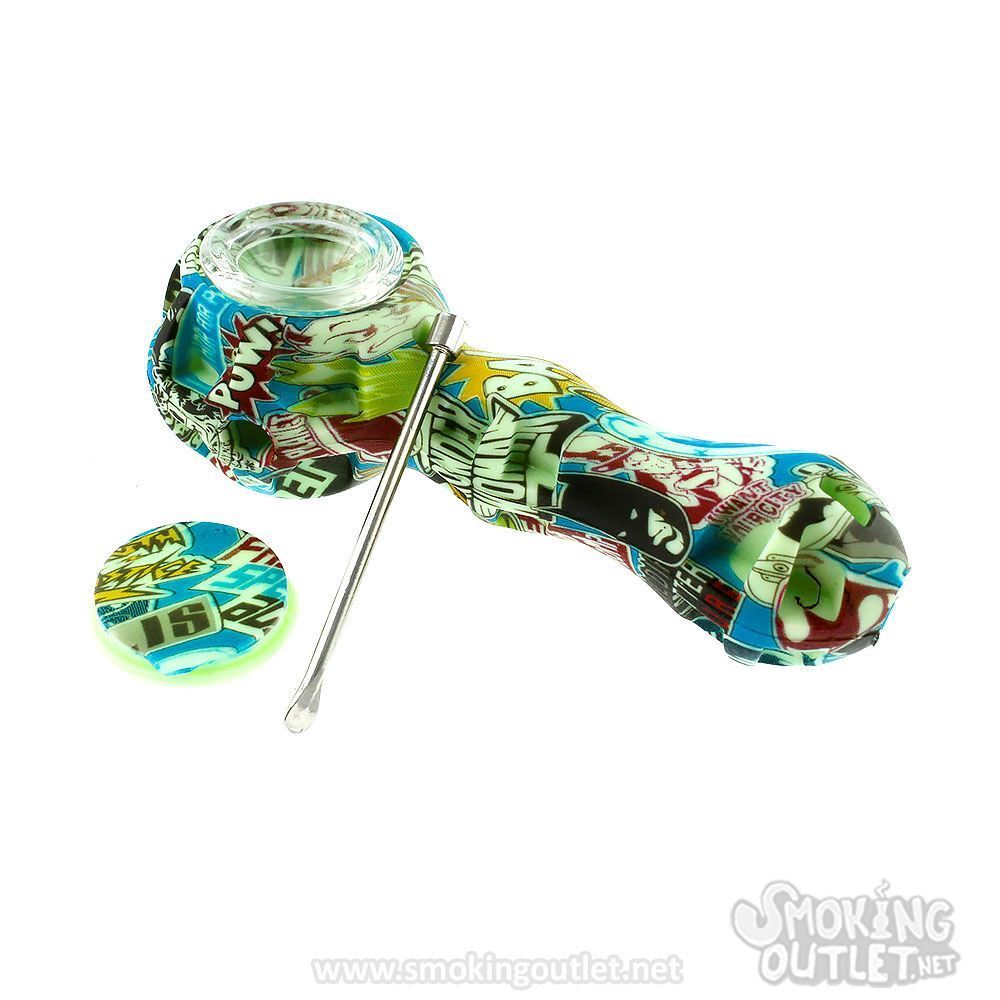 Batman's Return Silicone Spoon Pipe | Smoking Outlet
