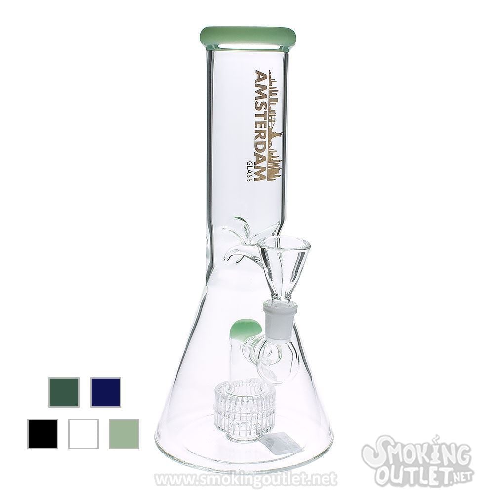 Mighty Matrix Beaker Bong by New Amsterdam Glass | Smoking Outlet