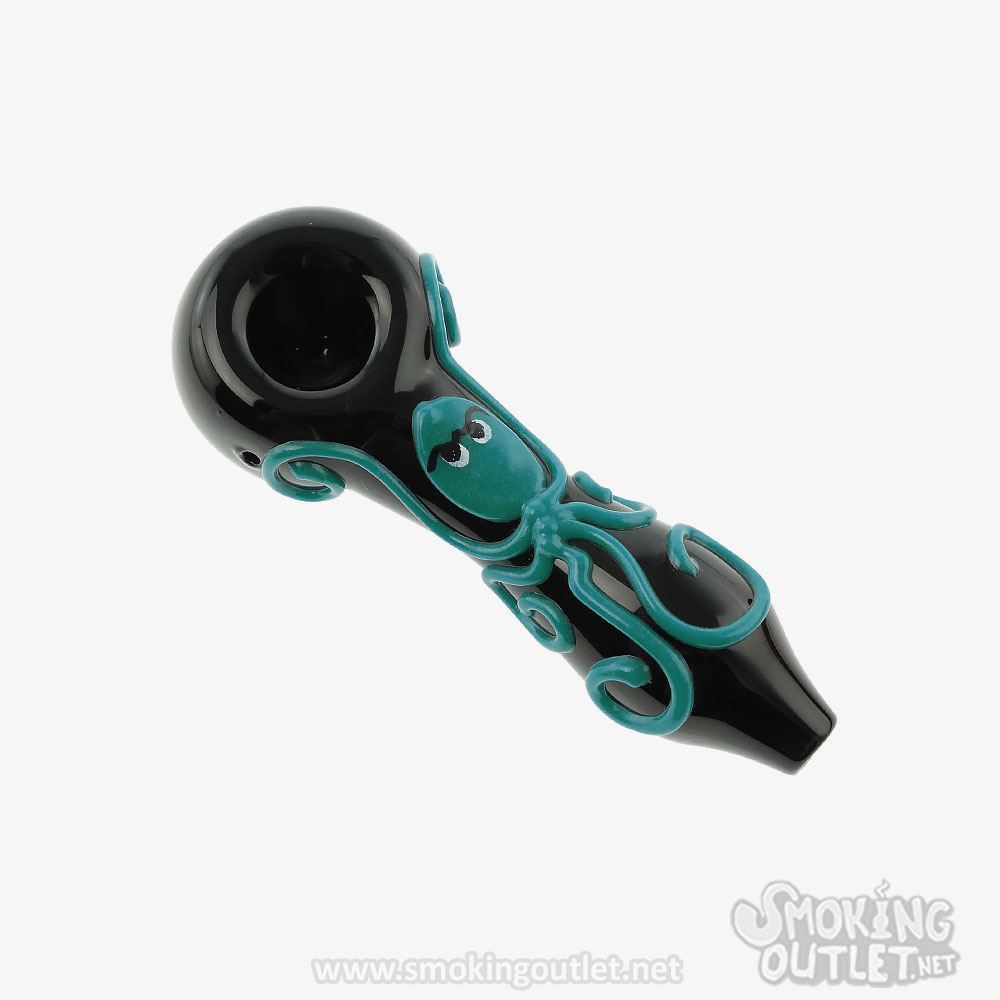 Octo-Glow Glass Spoon Pipe | Smoking Outlet