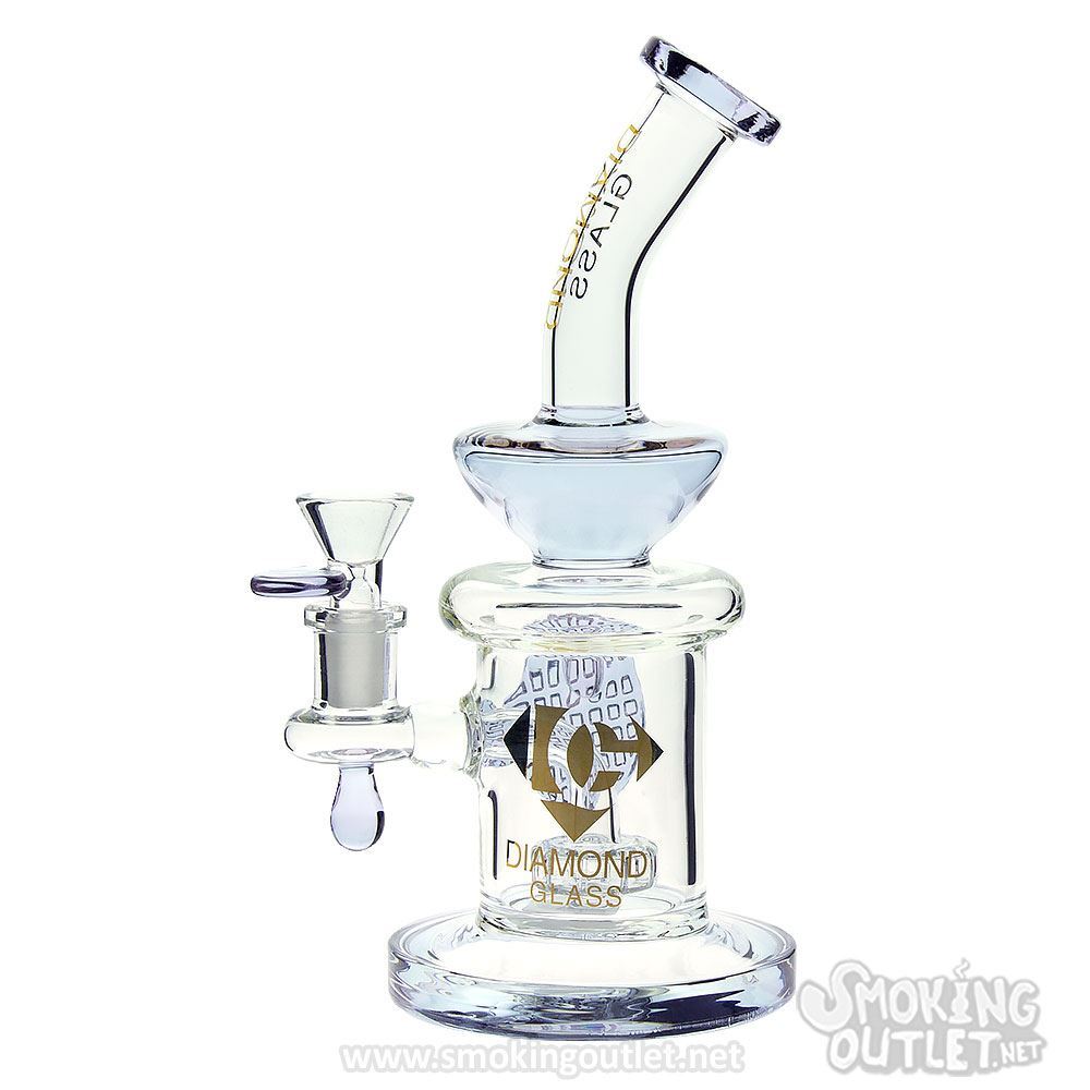 The Waffle House Water Pipe by Diamond Glass | Smoking Outlet