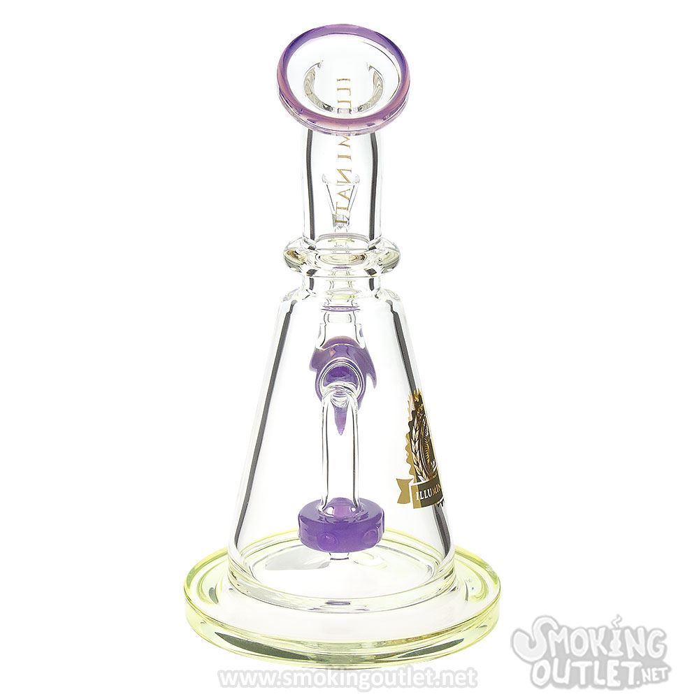 The Peridot Water Pipe by Illuminati Glass | Smoking Outlet