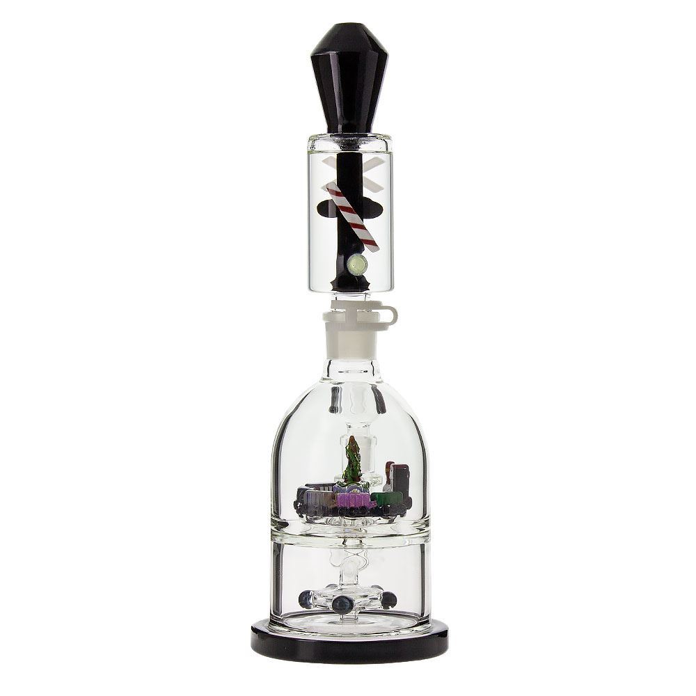 Conductor’s Dream Bong by Apollo Glassworks | Smoking Outlet