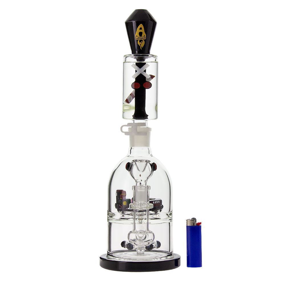 Conductor’s Dream Bong by Apollo Glassworks | Smoking Outlet