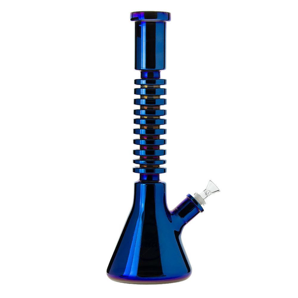 Blue Supersonic Beaker Bong by Cali Cloudx | Smoking Outlet
