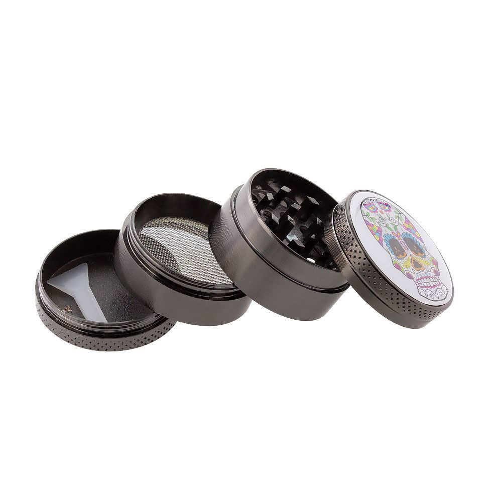 Skellyville – 40mm Skull Herb Grinder | Smoking Outlet