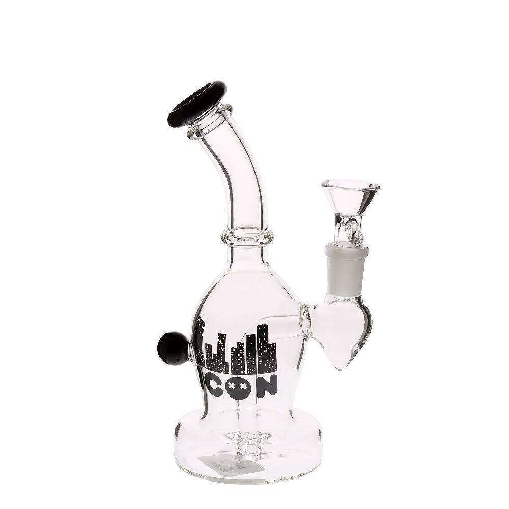 Icon Glass – Metropolis 7" Mini Percolator Bong | Smoking Outlet