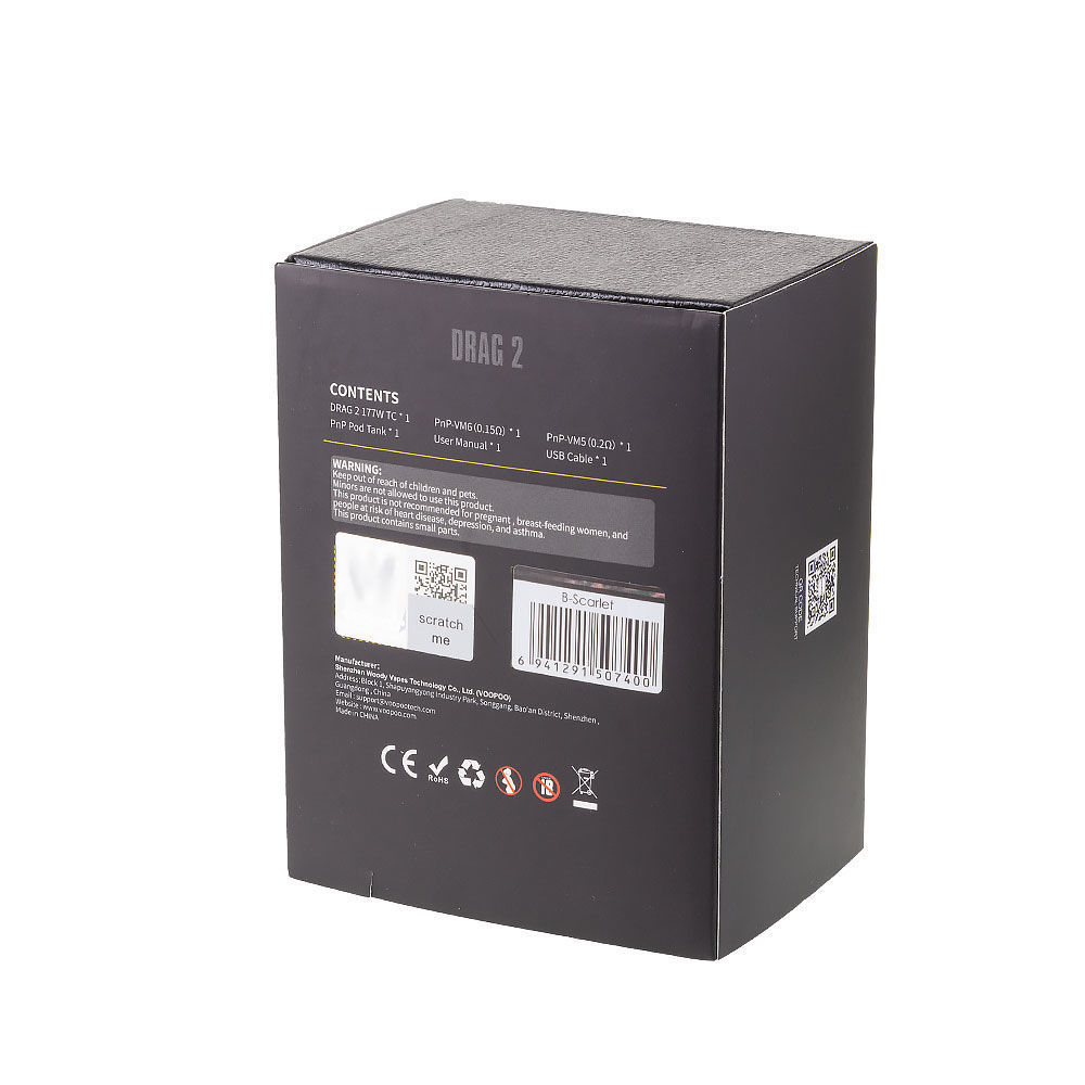 VooPoo DRAG 2 Vape Mod Kit | Smoking Outlet