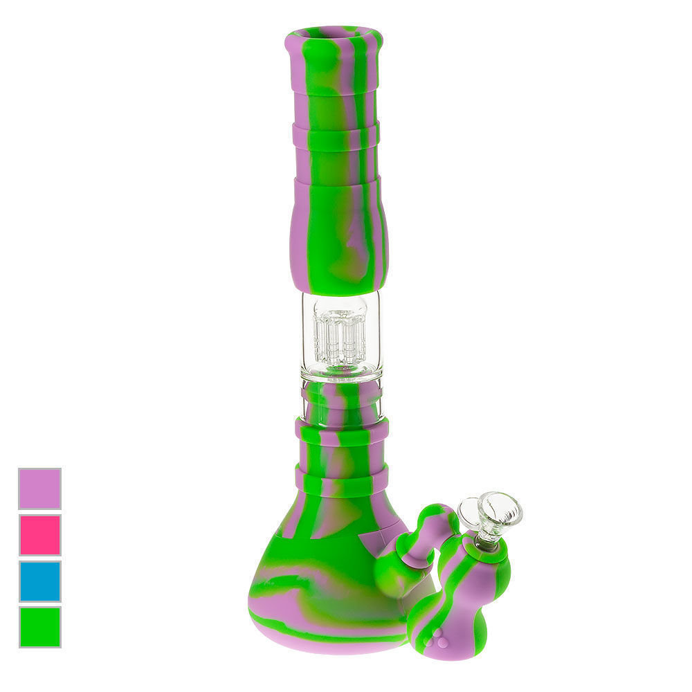 High Gear – Silicone Hybrid Beaker Bong | Smoking Outlet