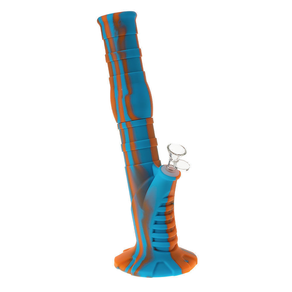 Full Tilt – 14" Silicone Straight Tube Bong | Smoking Outlet
