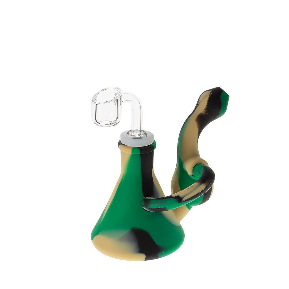 Compact Mini – Silicone Recycler Dab Rig | Smoking Outlet