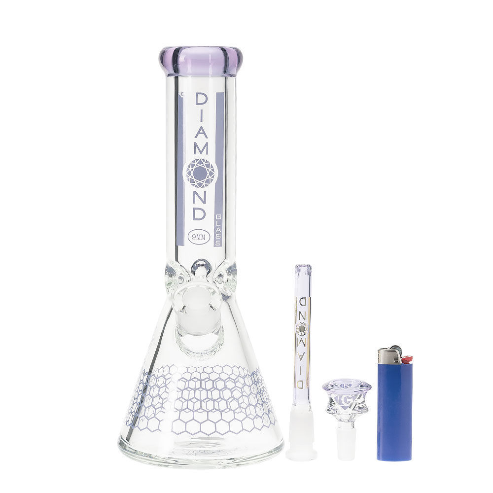 Mr. Diamond Beaker Bong by Diamond Glass | Smoking Outlet