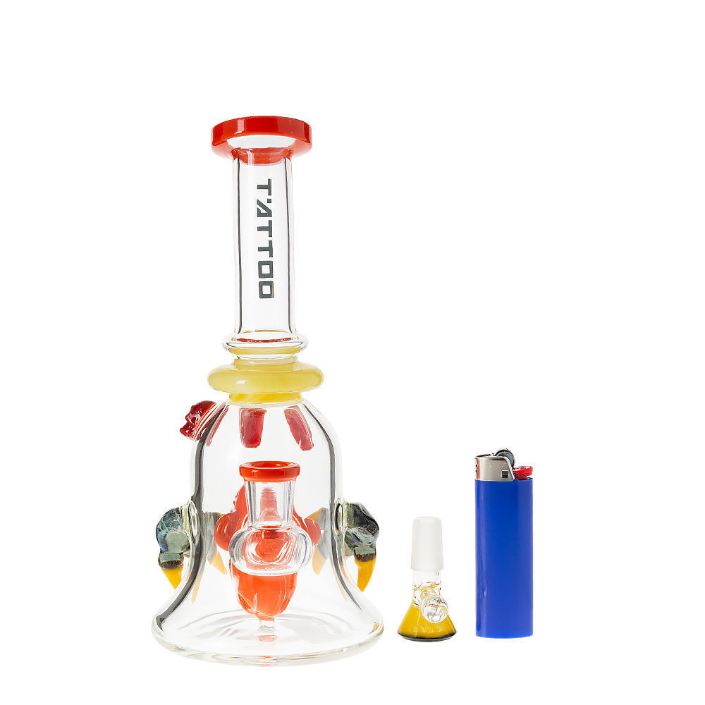 Tattoo Glass – Taloned Mutant 9" Monster Bong | Smoking Outlet