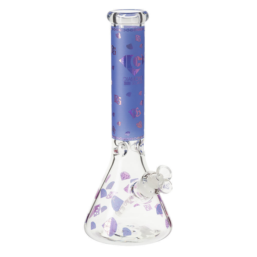 Diamond Glass – Crown Jewel Beaker Bong | Smoking Outlet