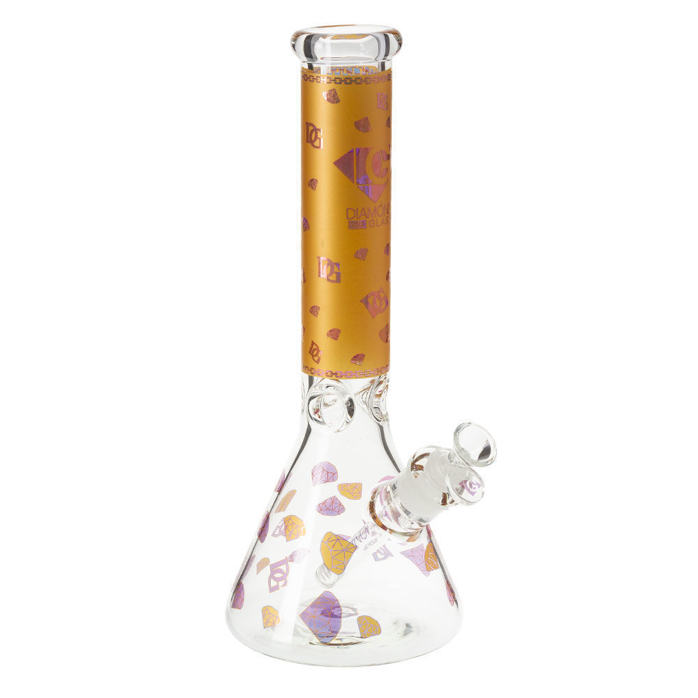 Diamond Glass – Crown Jewel Beaker Bong | Smoking Outlet