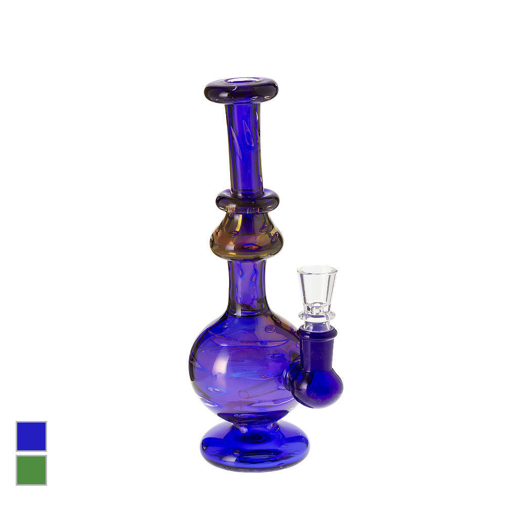 Vapor Vase 8" Blue Glass Bong | Smoking Outlet