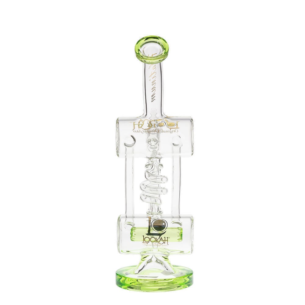Double-Barrel Bong by Lookah Glass | Smoking Outlet