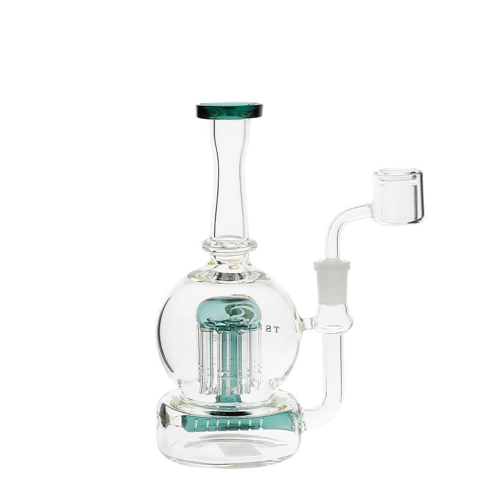 Tsunami Glass – Dewdrop Two Perc Dab Rig | Smoking Outlet