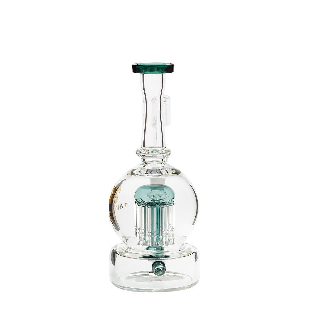 Tsunami Glass – Dewdrop Two Perc Dab Rig | Smoking Outlet