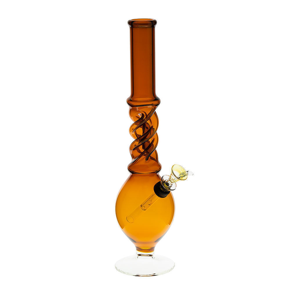 Panacea's Helix Clear Glass Bong | Smoking Outlet