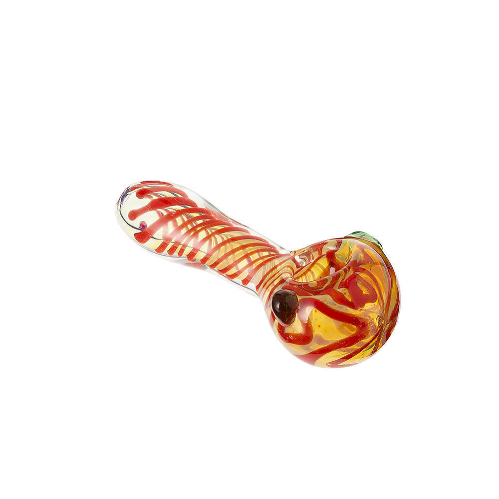 Classic Twist 4" Glass Spoon Pipe | Smoking Outlet