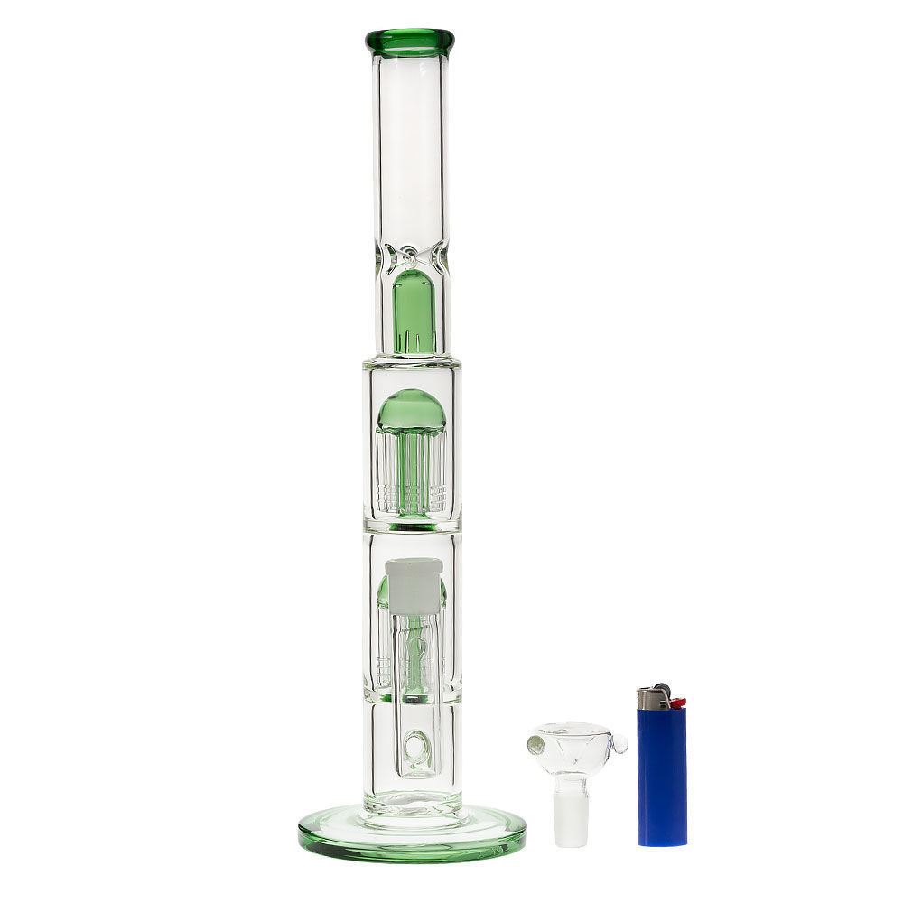 The Tree Tower – 15" Multi Chamber Bong | Smoking Outlet