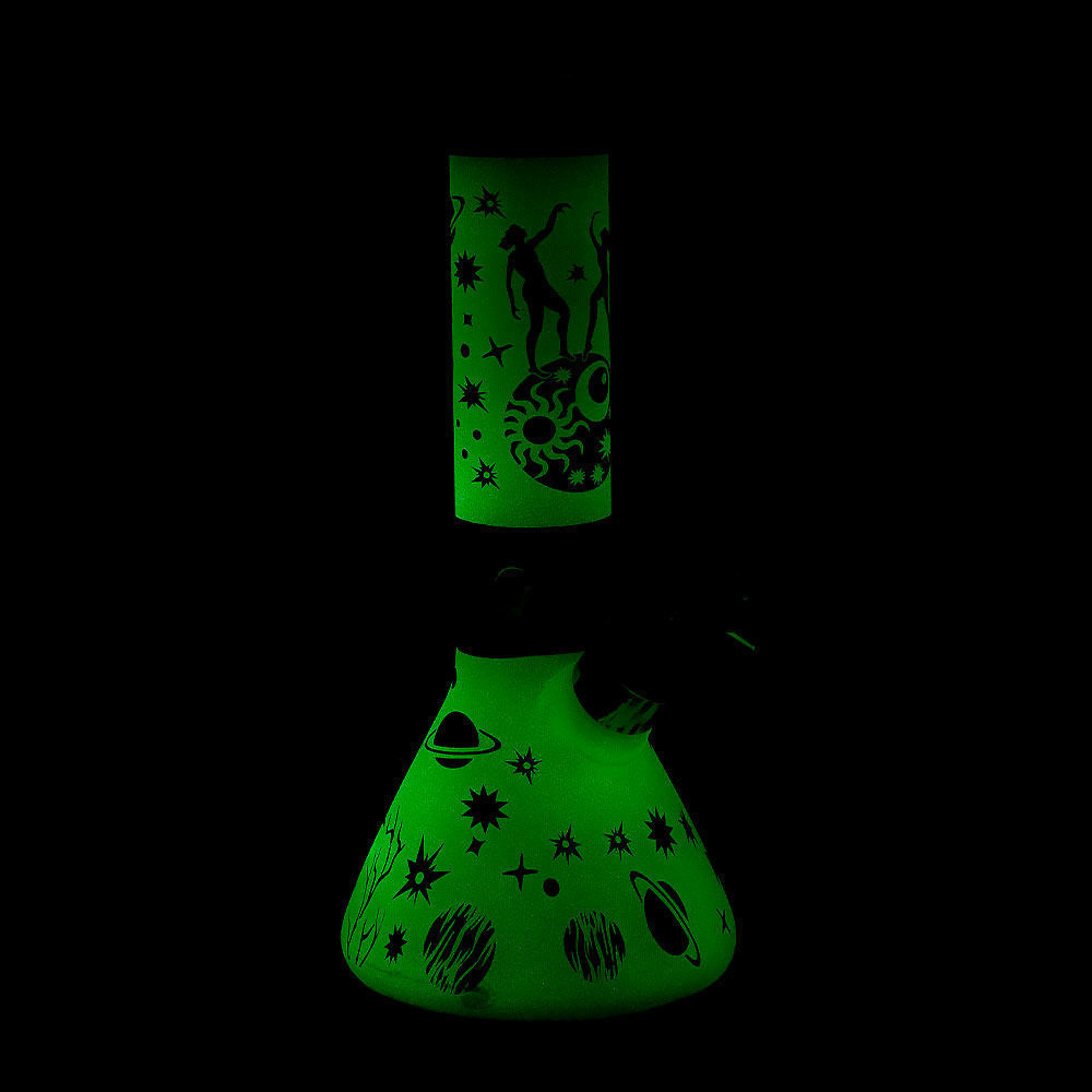 Astro Utopia 7mm Frosted Beaker Bong | Smoking Outlet
