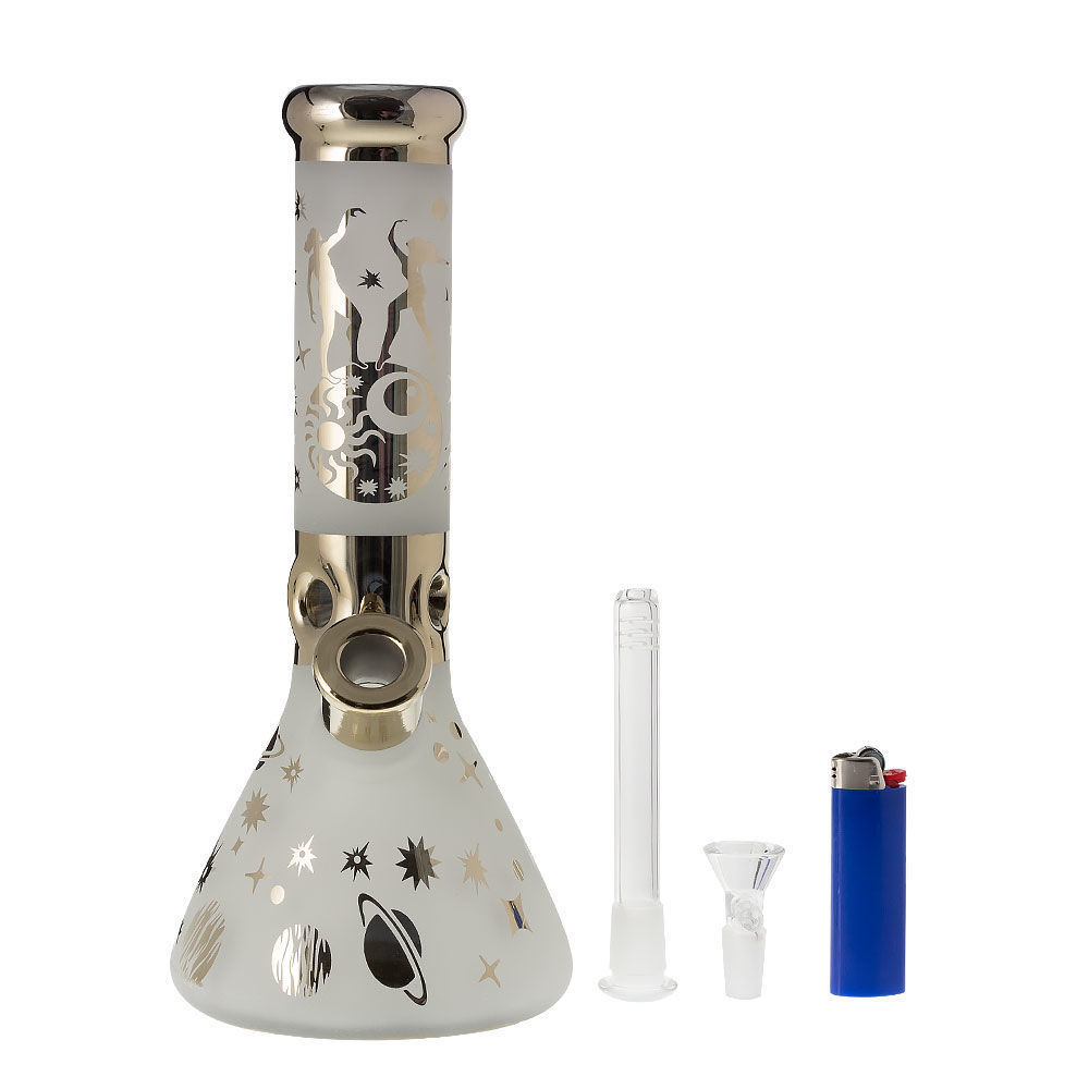 Astro Utopia 7mm Frosted Beaker Bong | Smoking Outlet