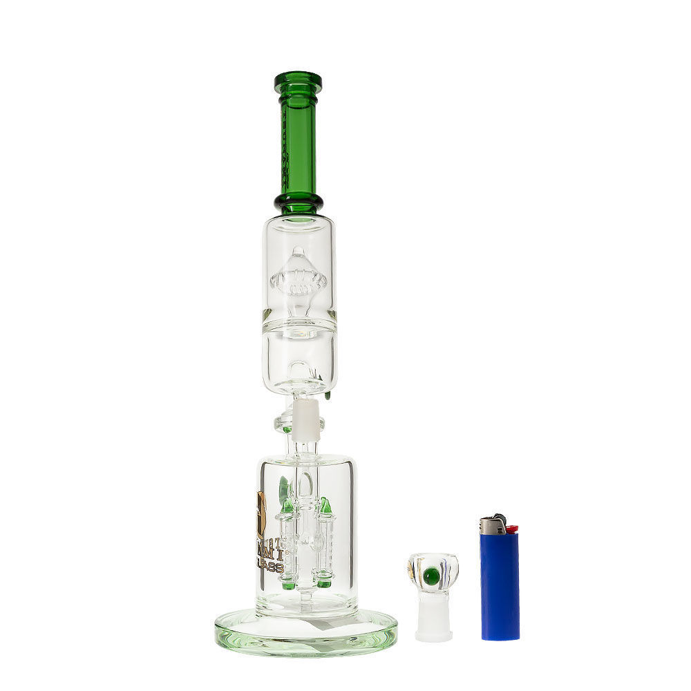 Tsunami Glass – Mega Microscope 14" Bong | Smoking Outlet