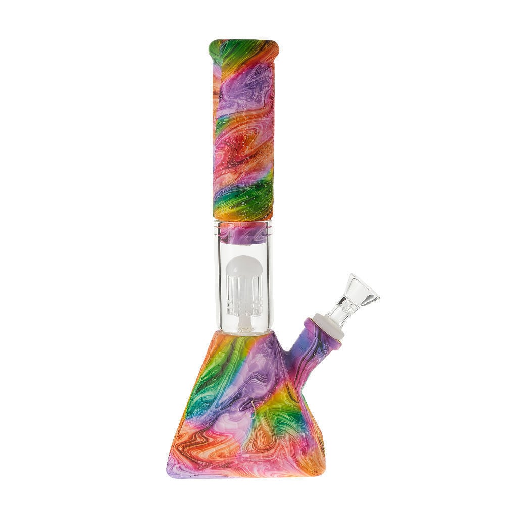 Prized Pyramid – Silicone Hybrid Beaker Bong | Smoking Outlet