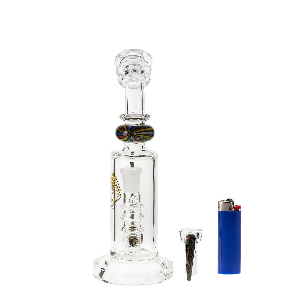 Gili Glass The Jester 9 Inline Perc Bong Smoking Outlet