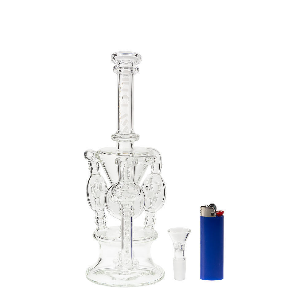 Gili Glass Elora 9 Swiss Perc Recycler Bong Smoking Outlet