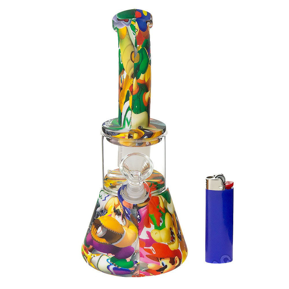 Mega Mario – Hybrid Percolator Bong | Smoking Outlet