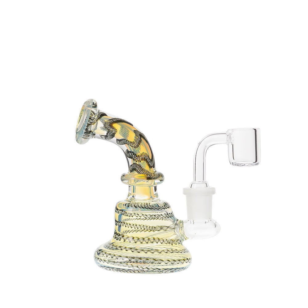 The Artisan – 4" Fumed Mini Dab Rig | Smoking Outlet
