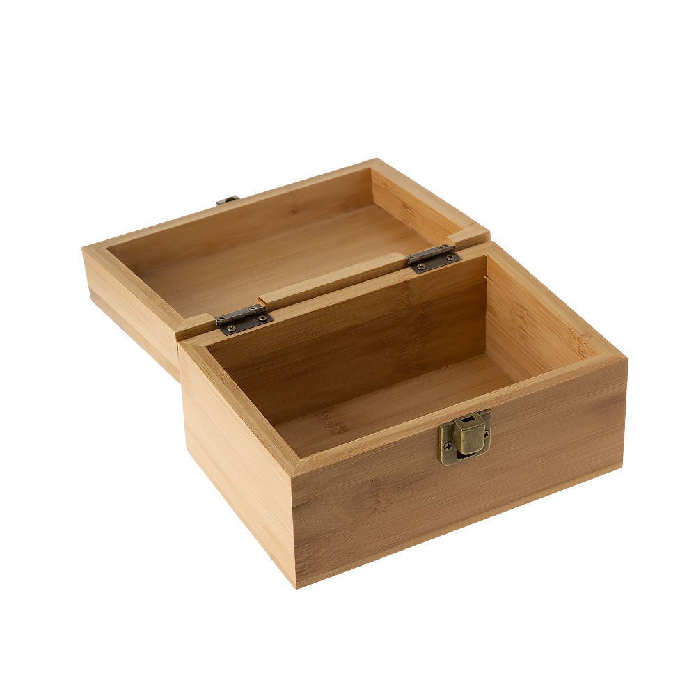 NeverXHale – Bamboo Latch Stash Box | Smoking Outlet