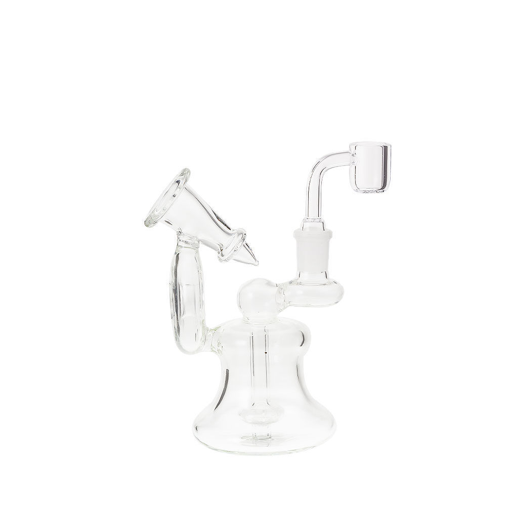 Dizzy Donut – 5.25" Recycler Mini Dab Rig | Smoking Outlet
