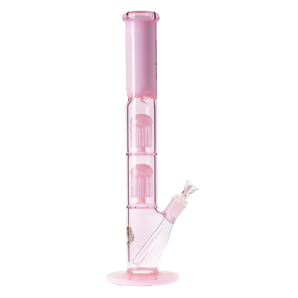 Gili Glass – Rose Tint 17" Multi-Chamber Bong | Smoking Outlet