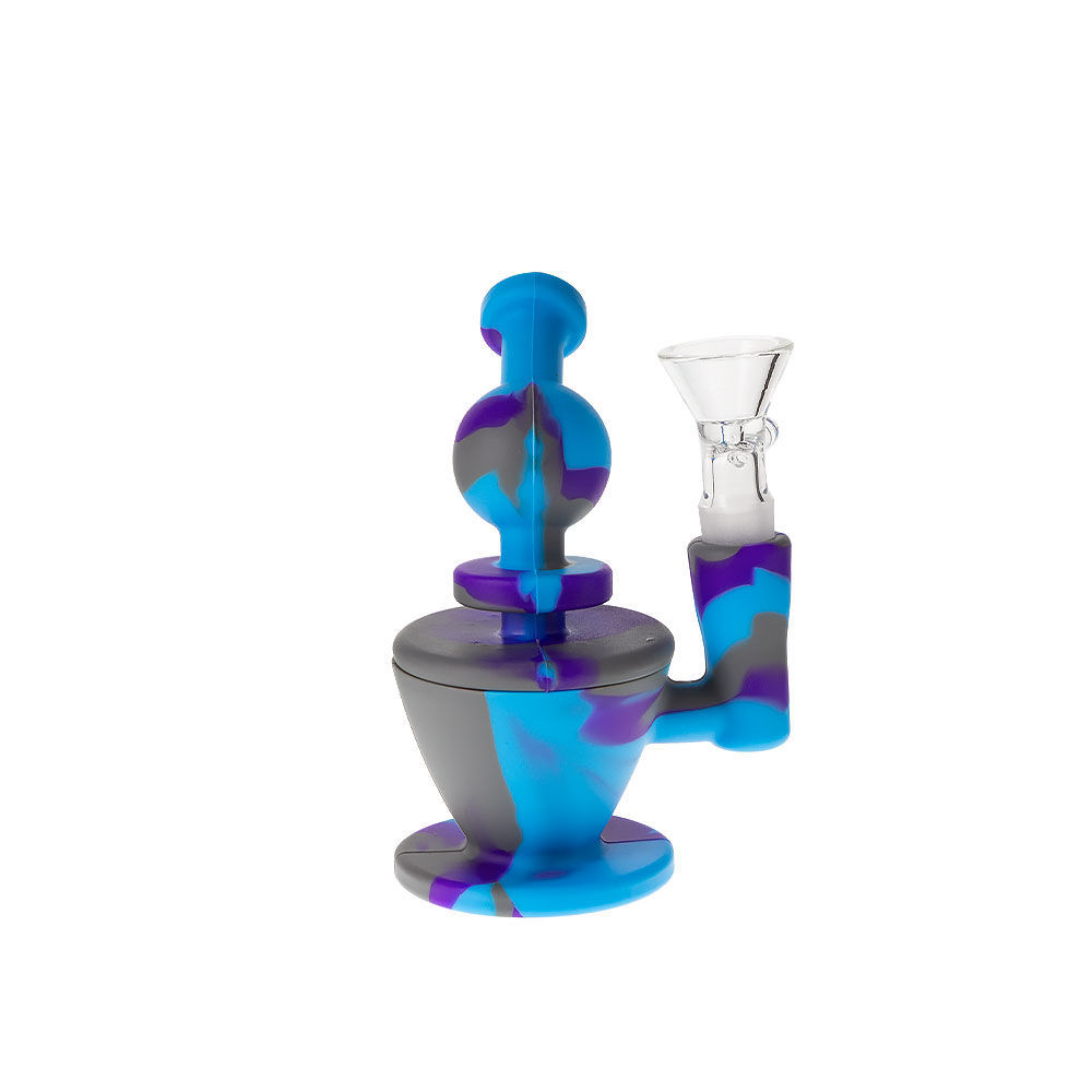 Little Puff – 4" Silicone Micro Bong | Smoking Outlet