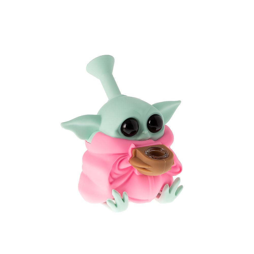 Star Alien – Silicone Bong w/ Screen Bowl | Smoking Outlet