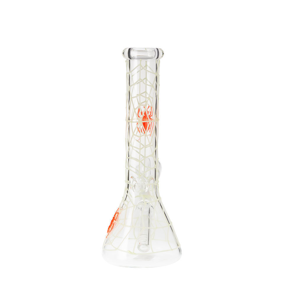 Arachno-Glow – 10" Spider Beaker Bong | Smoking Outlet