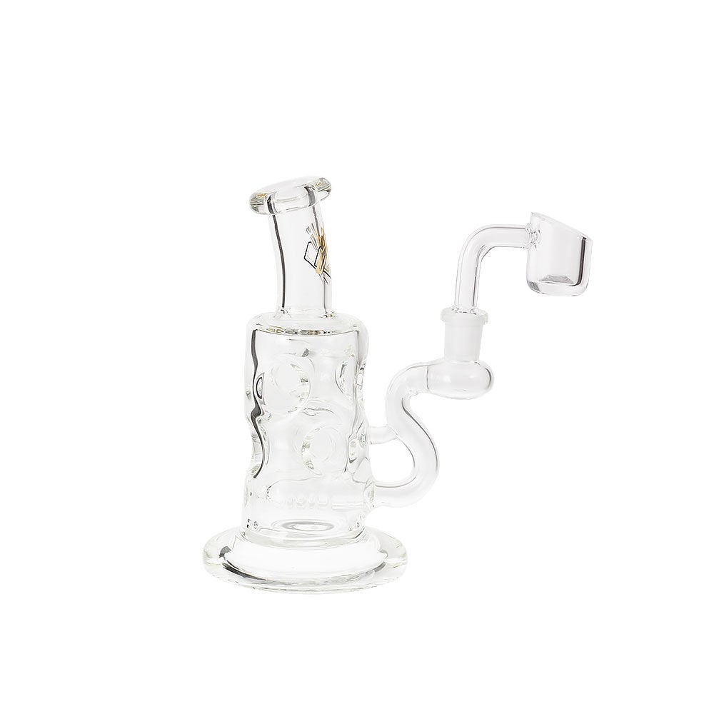 Gili Glass – 5" Inline Swiss Perc Dab Rig | Smoking Outlet