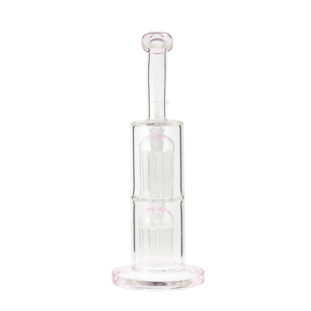 Tree Chiller – 10.5" Double Tree Perc Bong | Smoking Outlet